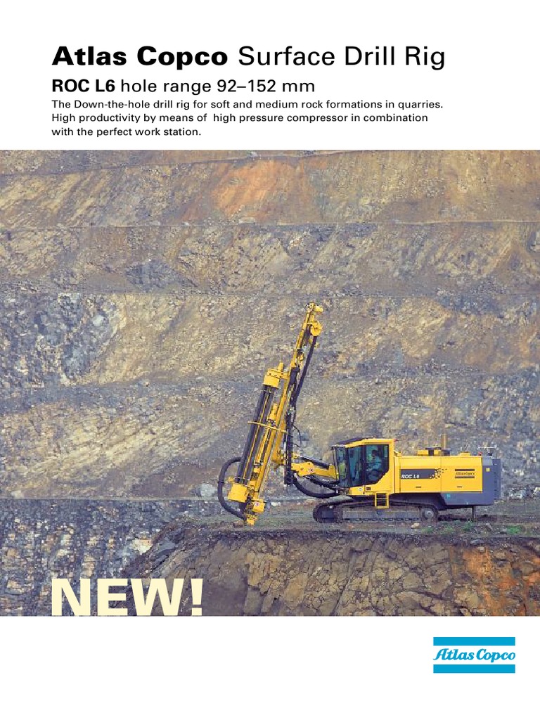 Technical Data AtlasCopco ROC L6 - Eng | PDF