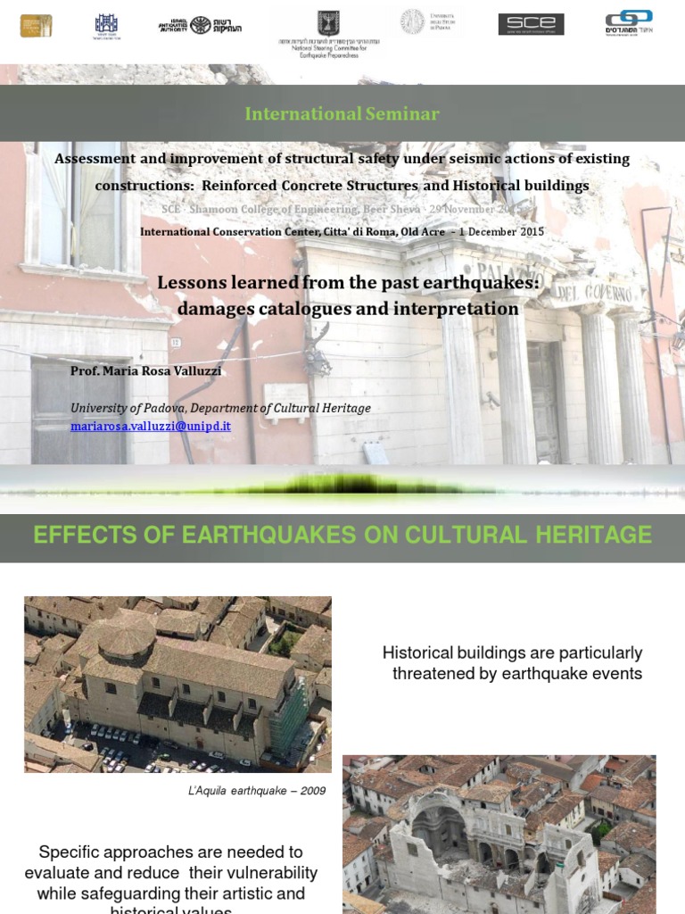 11 Valluzzi | PDF | Earthquakes | Masonry