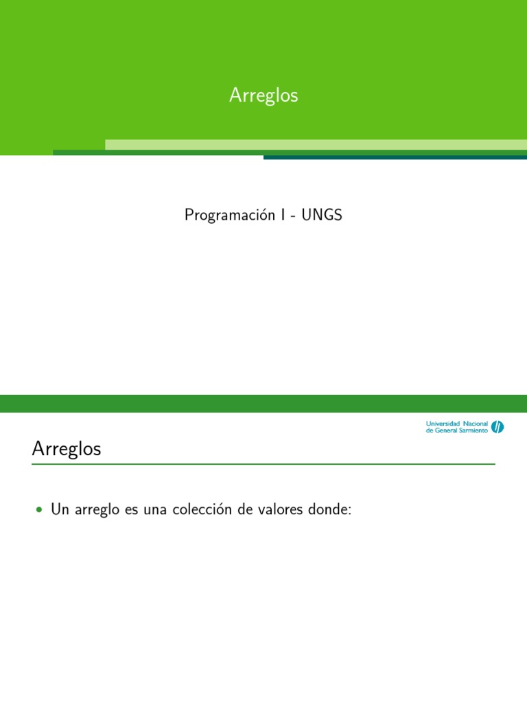 Arreglos Programacion Java | PDF | Edad de información | Desarrollo de software