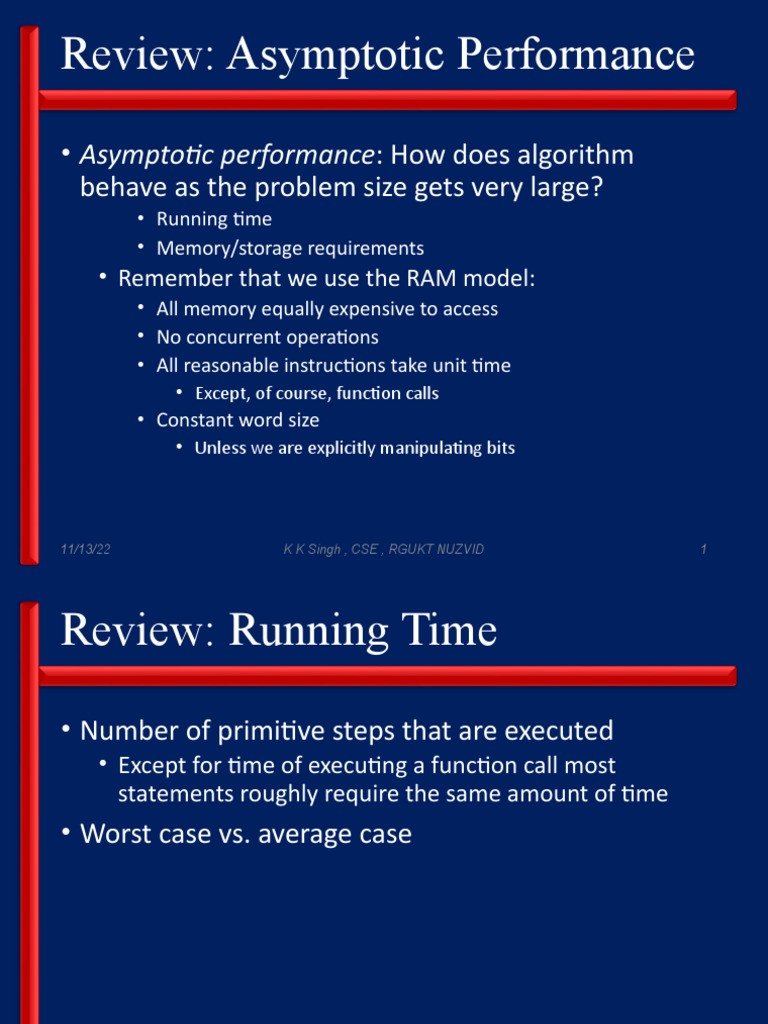 Asymptotic Analysis of Insertion Sort | PDF | Mathematics | Applied Mathematics