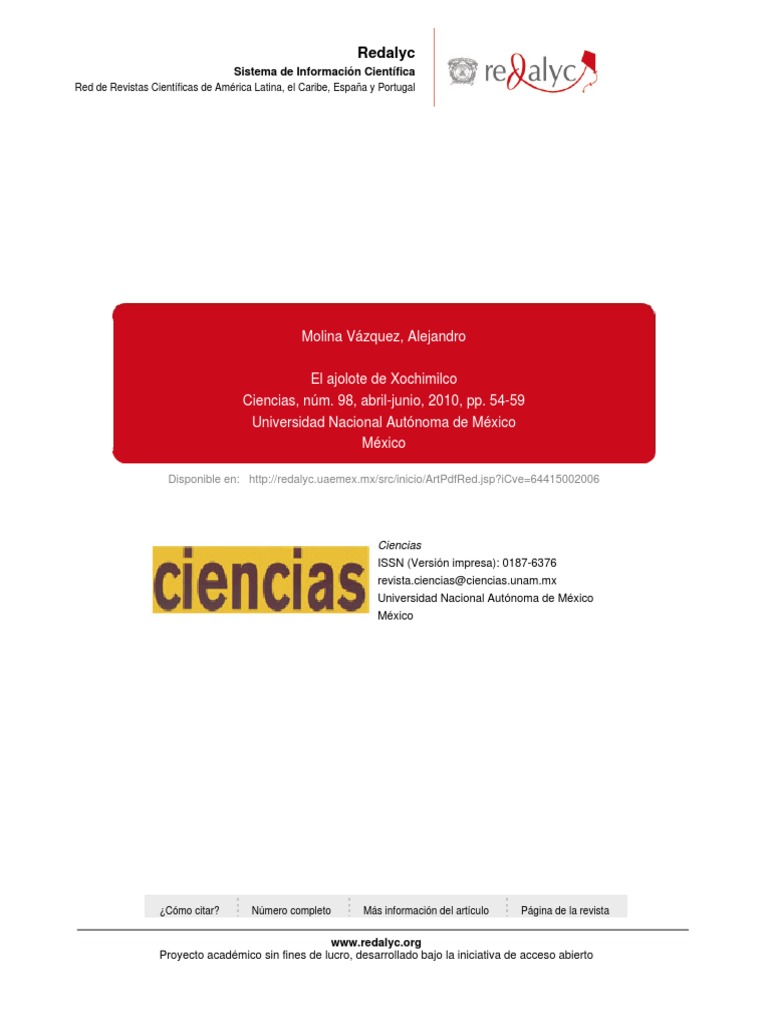 El Ajolote de Xochimilco | PDF | Hembra | Biología