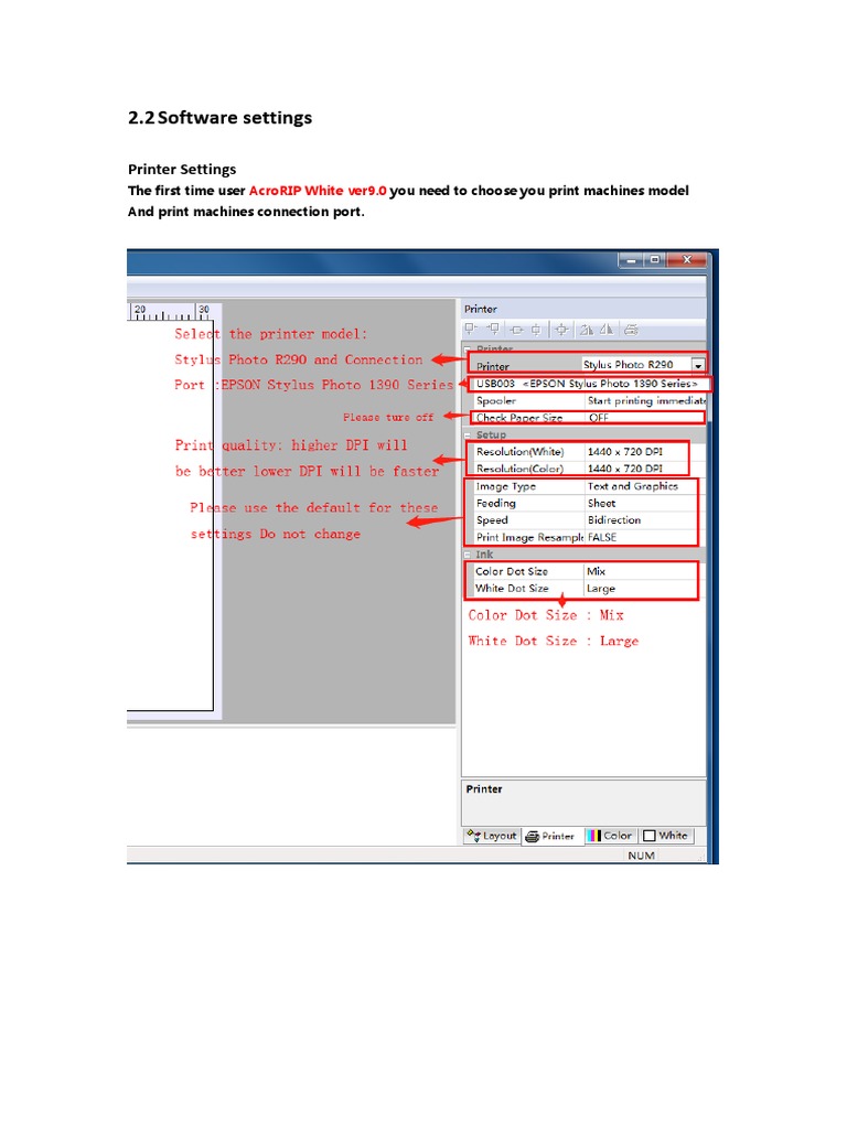 1390 - Software Settings | PDF