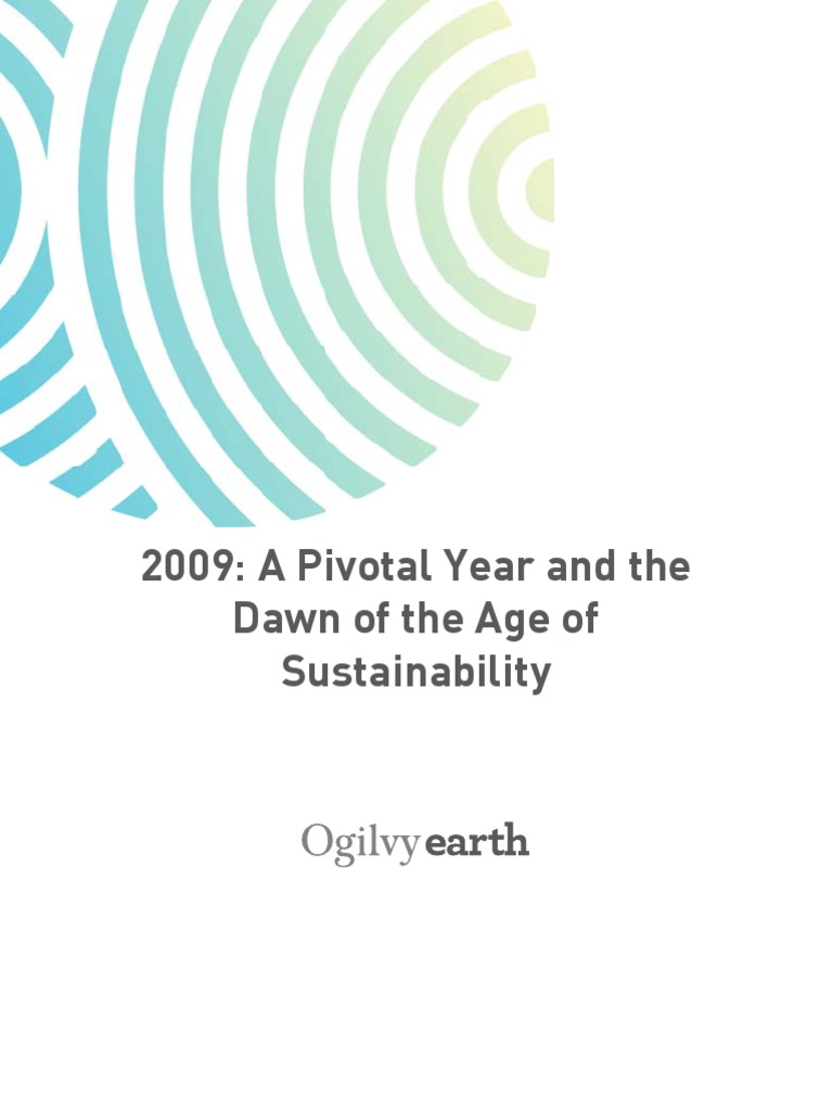OgilvyEarth 2009 Sustainability Trends | PDF | Low Carbon Economy ...