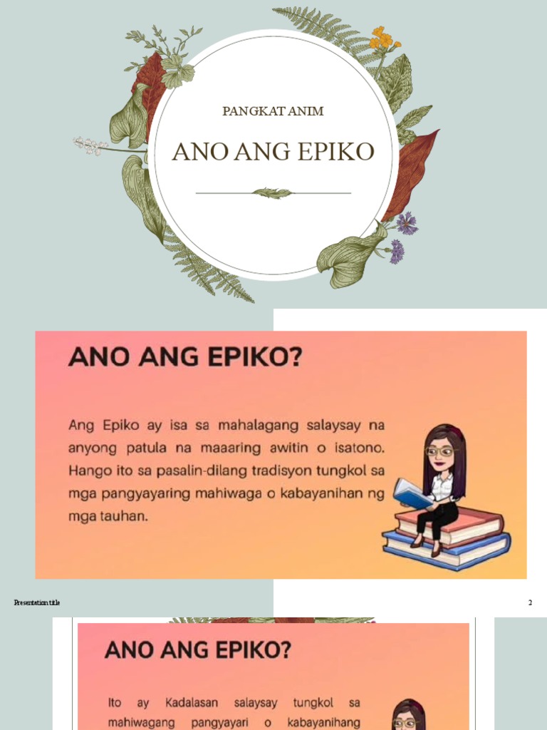 Ano Ang Epiko | Download Free PDF | Electronic Business | Leadership