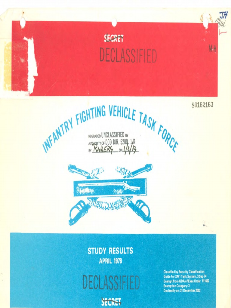 Infantry Fighting Vehicle Task Force Study | PDF