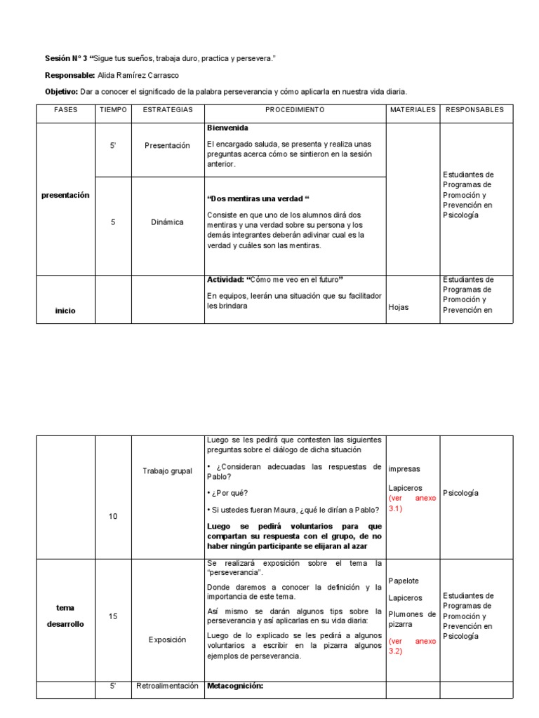 Sesión Alida Ramirez | PDF | Verdad | Conceptos psicologicos