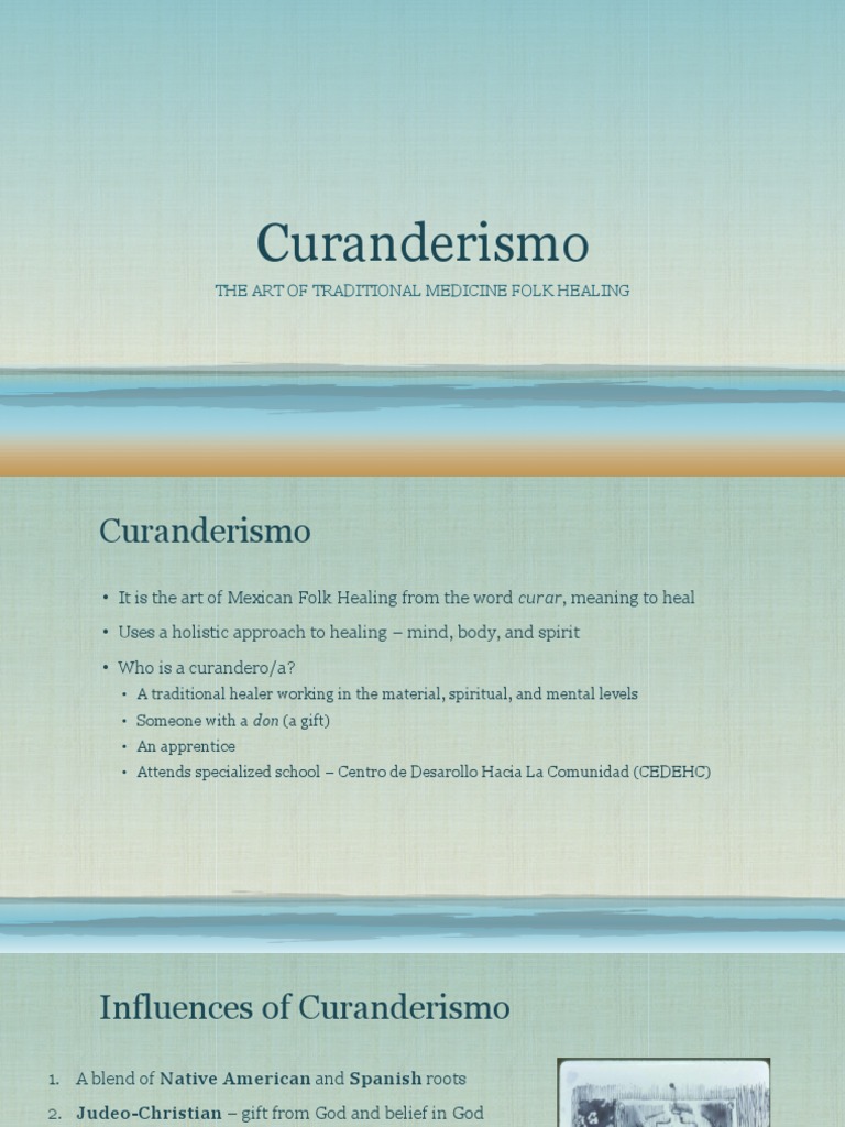 Teaching Curanderismo - Holistic Medicine in A Modern World | PDF ...