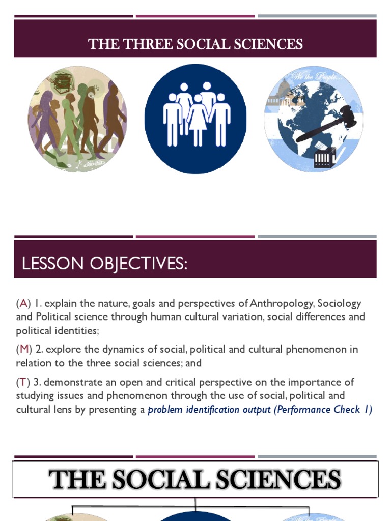 Understanding Social Issues Through the Lens of Social Sciences | PDF ...