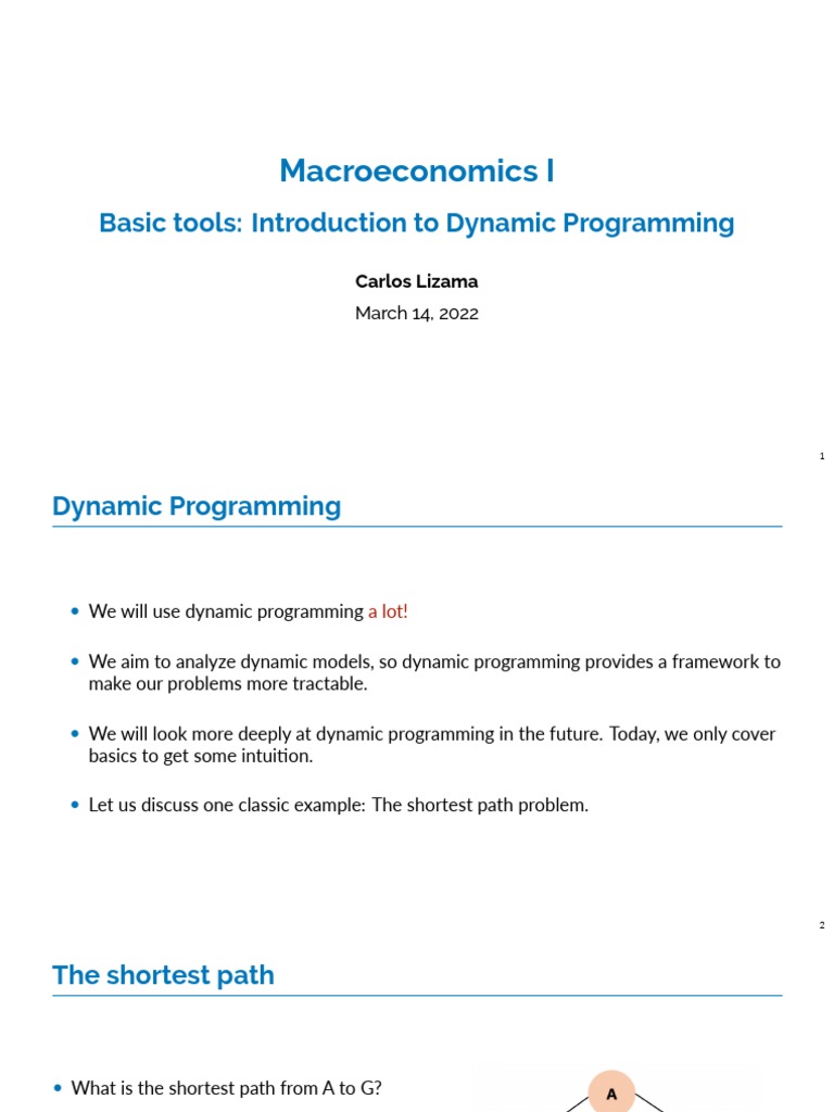 1 Intro Dynamic Programming | PDF | Dynamic Programming | Theoretical Computer Science