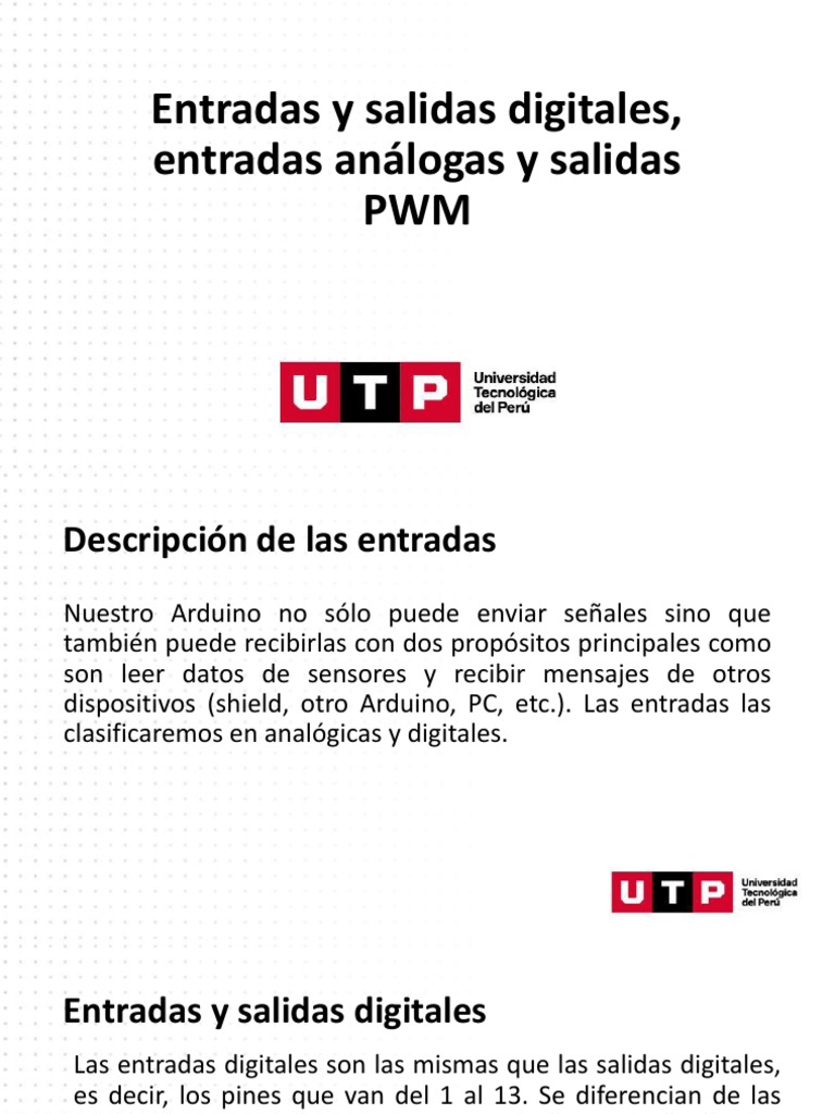 Introducción a las entradas y salidas digitales, analógicas y PWM en ... Introducción a las entradas y salidas digitales, analógicas y PWM en ...