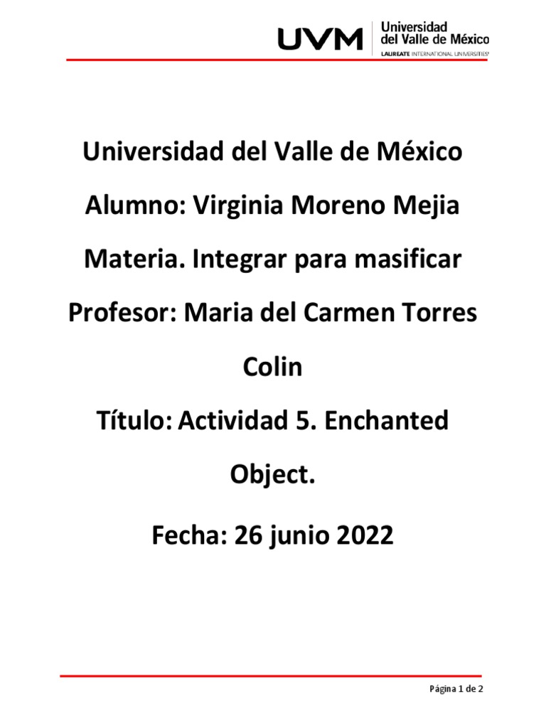 Actividad 5 VMM | PDF | Ciencias sociales | Informática