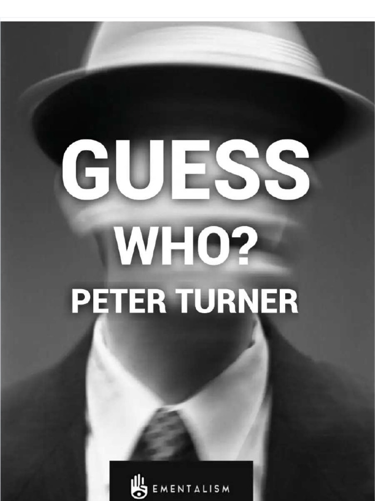 PDF Peter Turner Guess Who DL | PDF