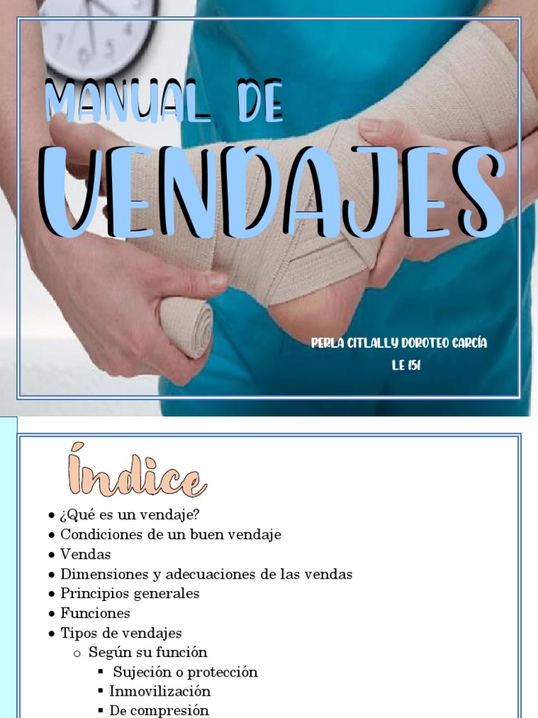 Vendajes | PDF | Rodilla | Sistema musculoesquelético
