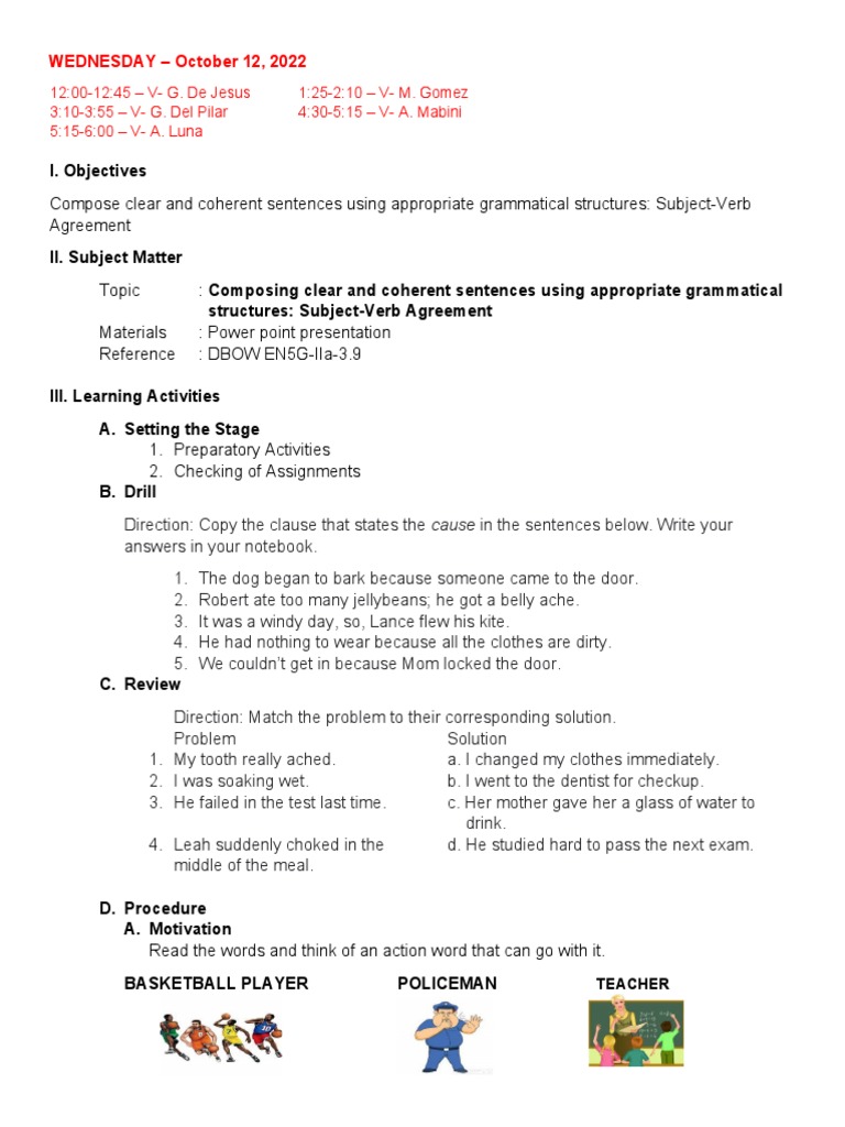 Subject Verb Agreement Pdf Grammatical Number Subject Grammar