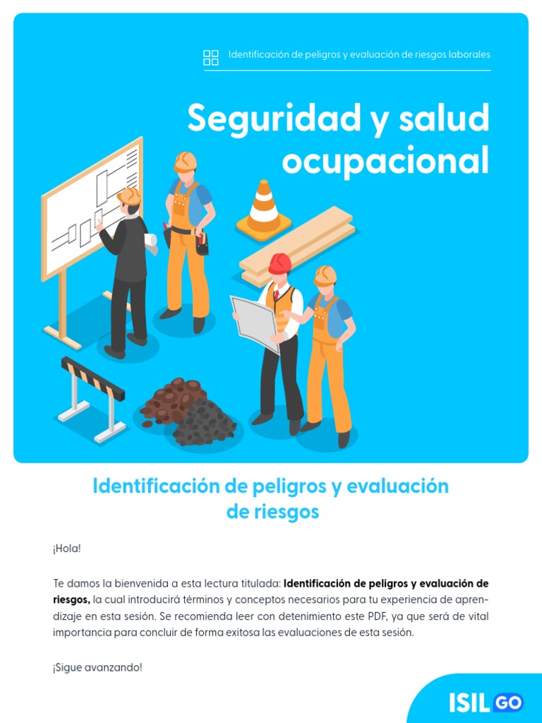 Sso Identificacion de Peligros y Evaluacion de Riesgos Laborales | PDF ...