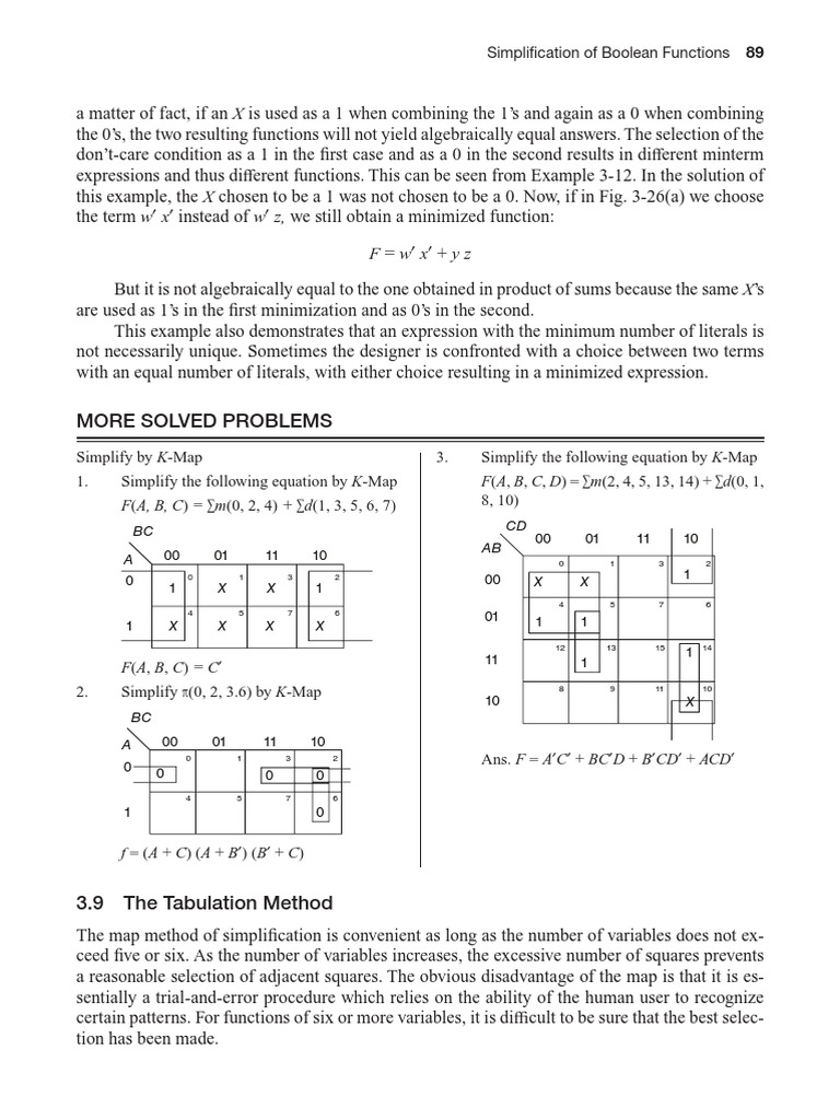 Tabulation Method Pdf Algebra Computer Programming 8235