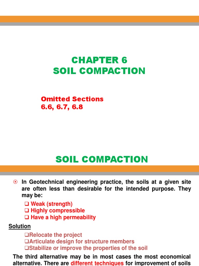 Ce 382 Soil Compaction 1442 | PDF | Earth Sciences | Soil