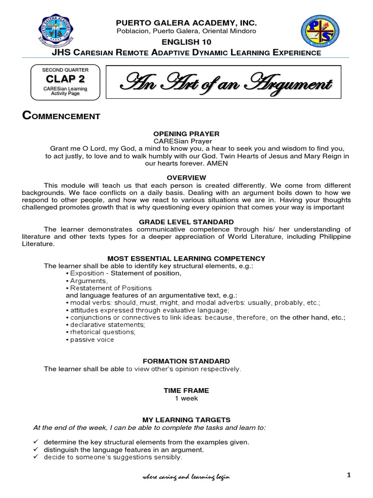 English q2 Clap 2 | PDF | Question | Sentence (Linguistics)