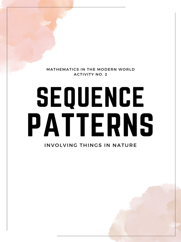 Logic Sequence Pattern | PDF | Mathematics