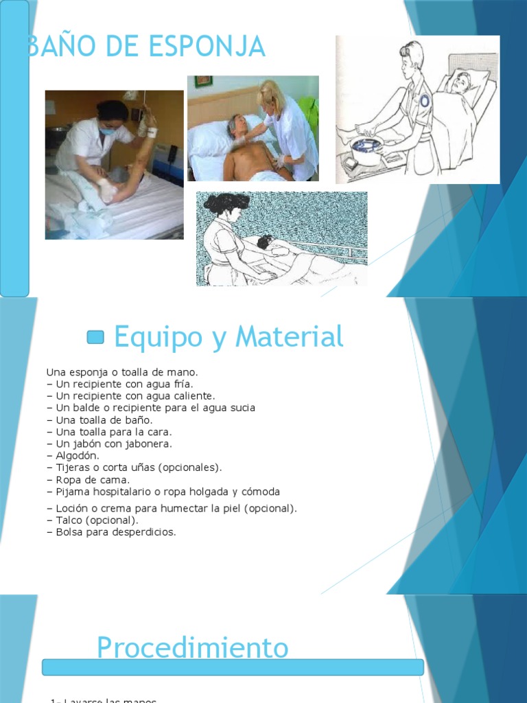 Baño De Esponja Fundamentos Pdf