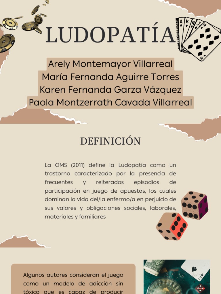 Ludopatia | PDF | Problemas de juego | Epidemiología