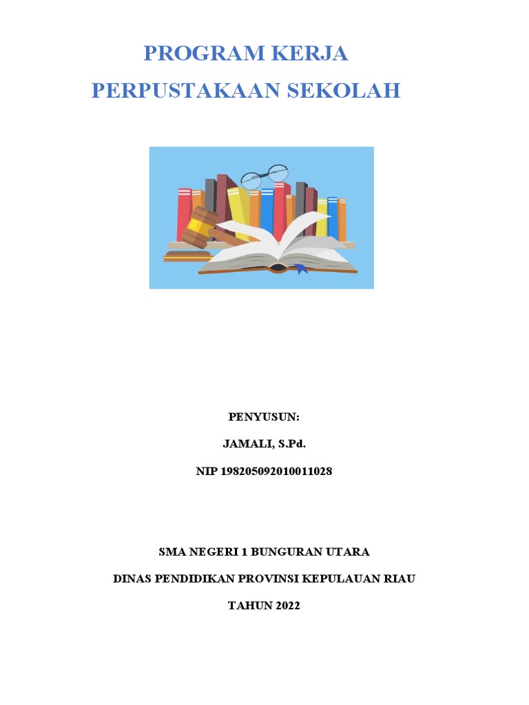 Program Kerja Perpustakaan Sekolah A PEN | PDF