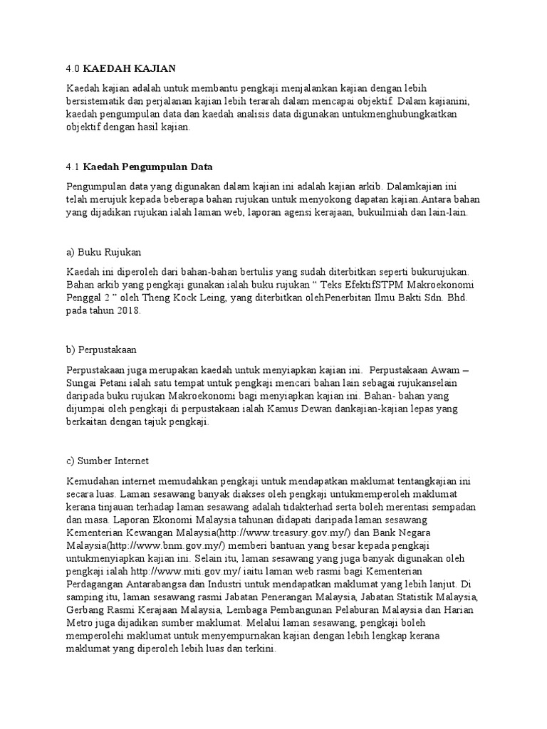 Kaedah Kajian Eko | PDF