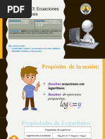 Prueba Logaritmos Segundo Medio | PDF | Logaritmo | Enseñanza de matemática