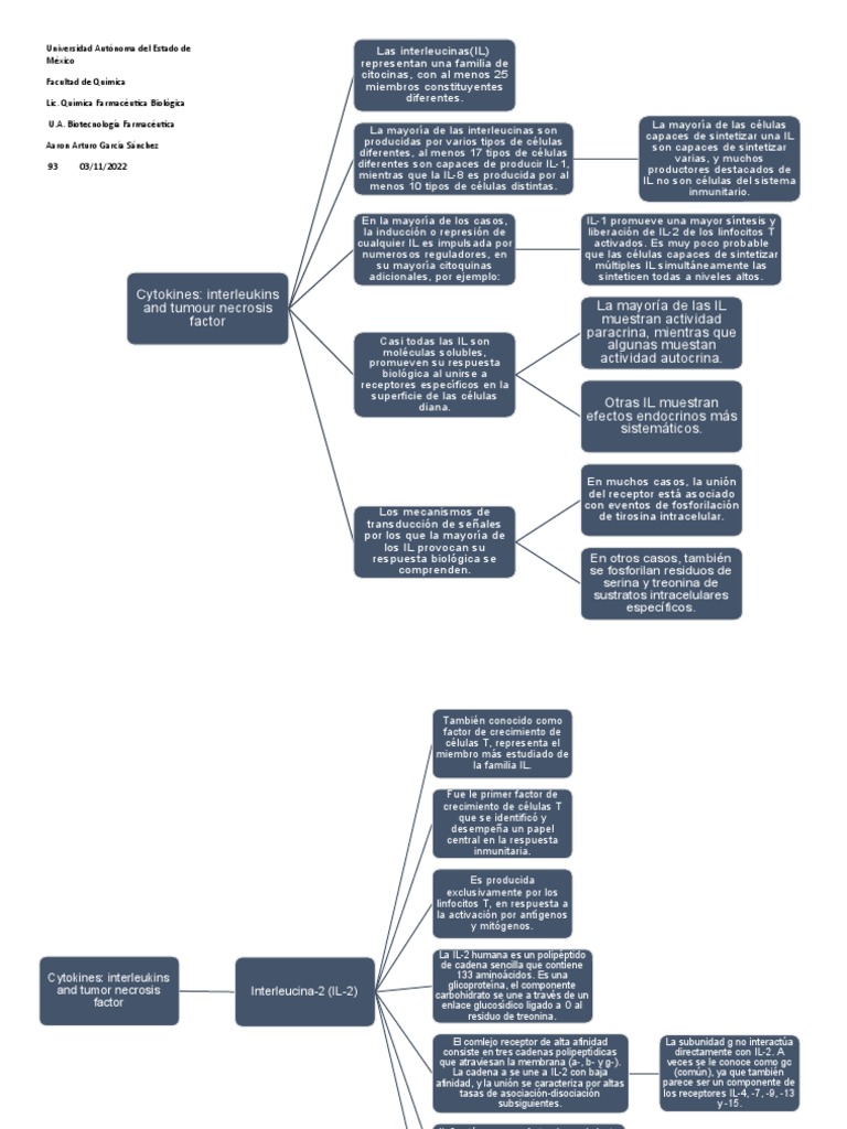 Mapa 2.5 | PDF | Citocina | Interleucina 2