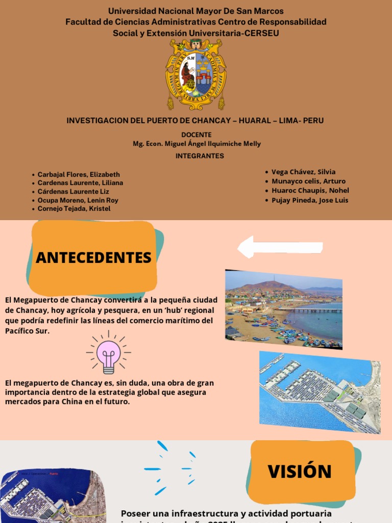 Puerto de Chancay | PDF | Perú | Lima