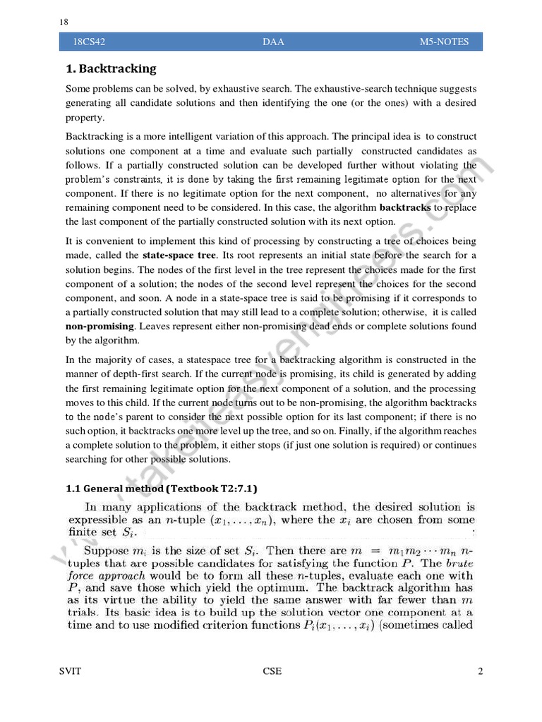 m5 Daa Tier | PDF | Time Complexity | Applied Mathematics