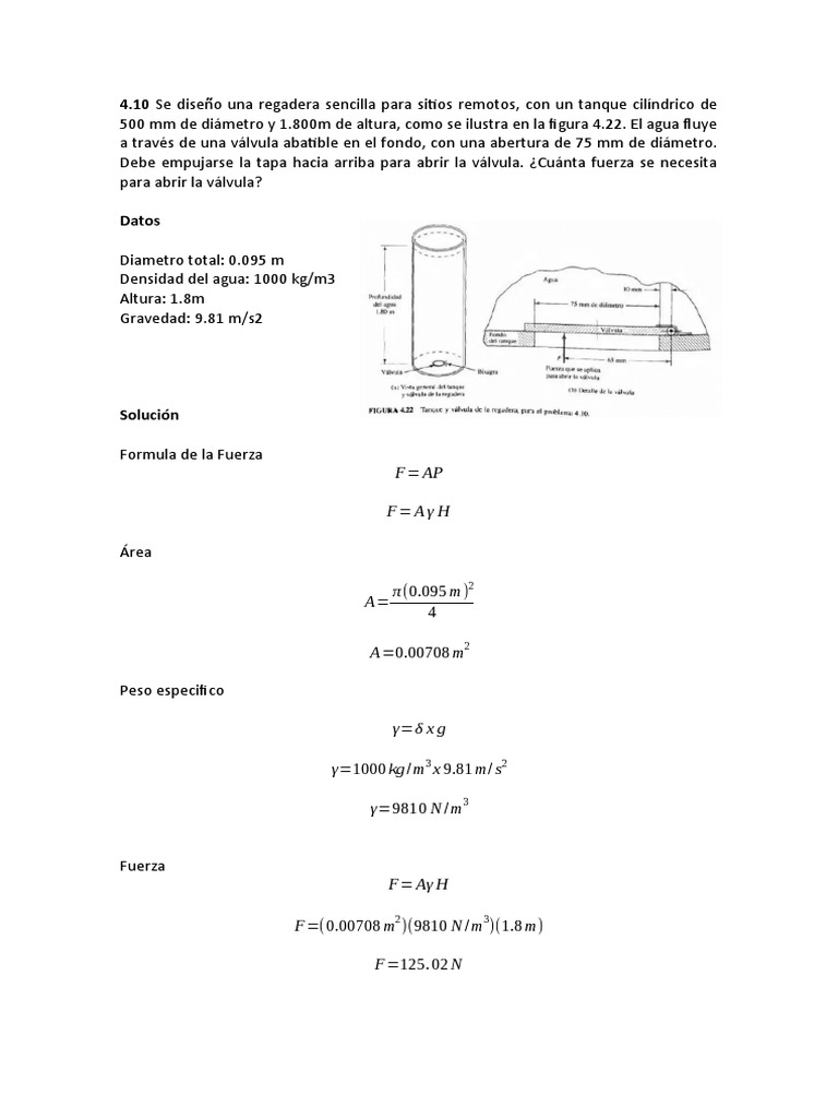 Ejercicio 4.10 | PDF