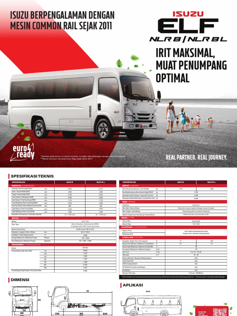 Fa Isuzu Brosur Print NLR B + NLR B L 221028 131338 | PDF