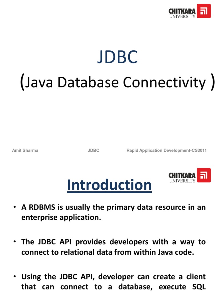 Java Database Connectivity | PDF | Databases | Software Engineering