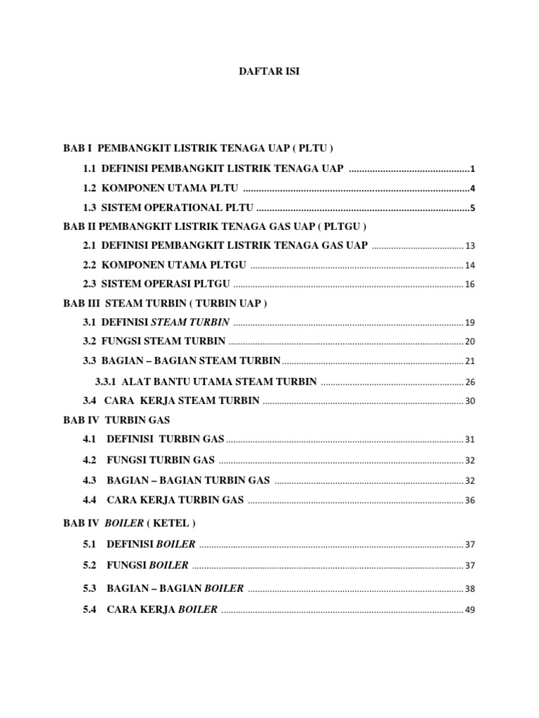 Operasi Pembangkit PDF | PDF