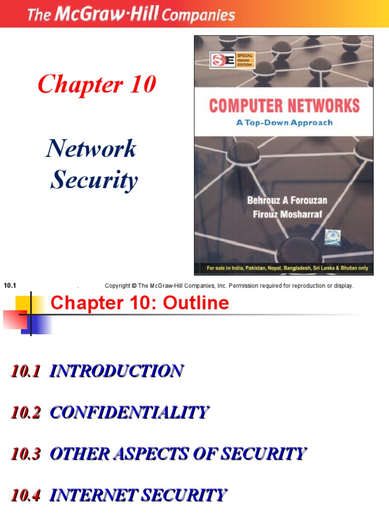 PowerPoint Slides To Chapter 10 | PDF | Transport Layer Security | Encryption
