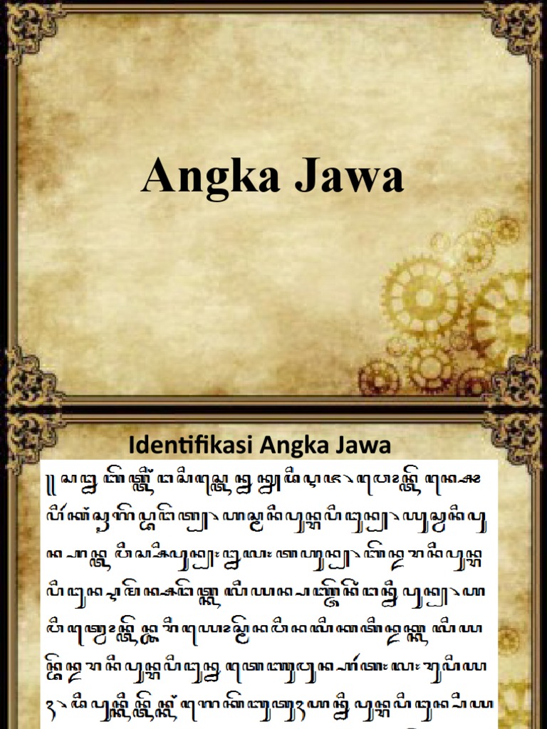 Panduan Nyerat Angka Jawa dengan Benar | PDF | Kajian Bahasa Asing