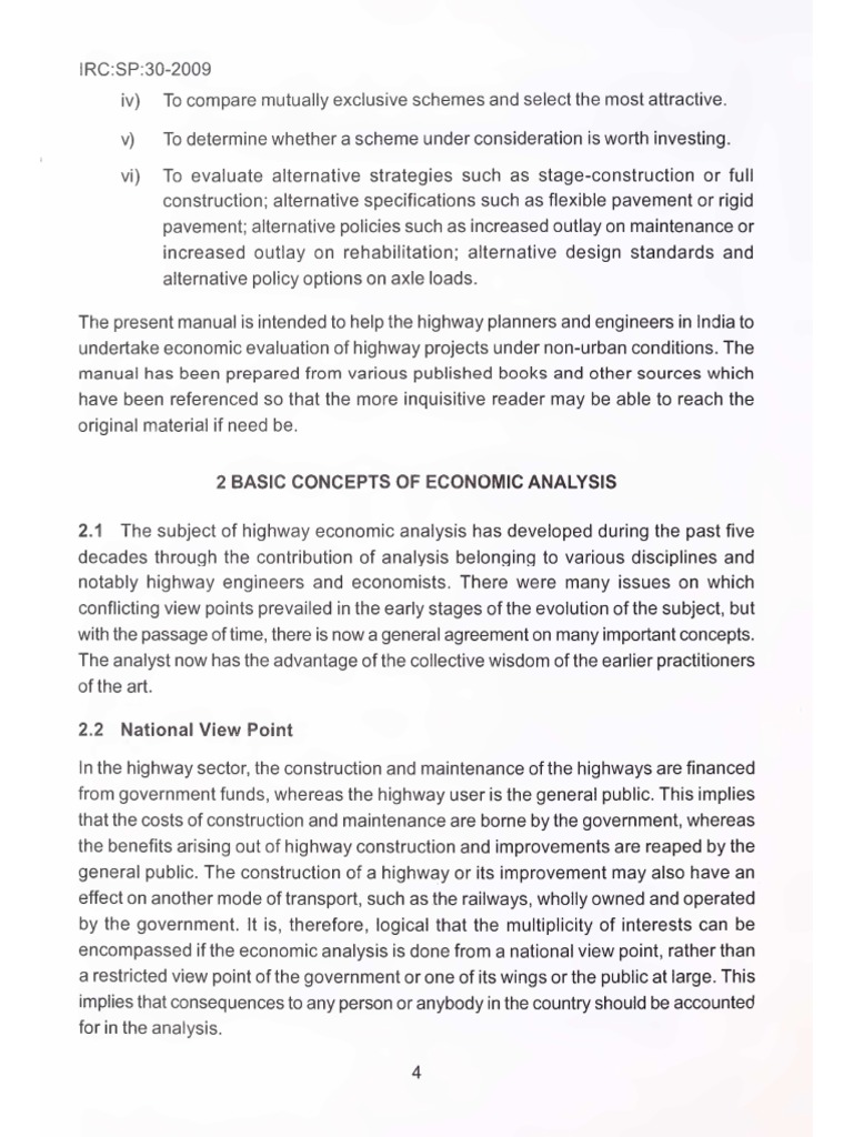 Economic Evaluation - IRC | PDF