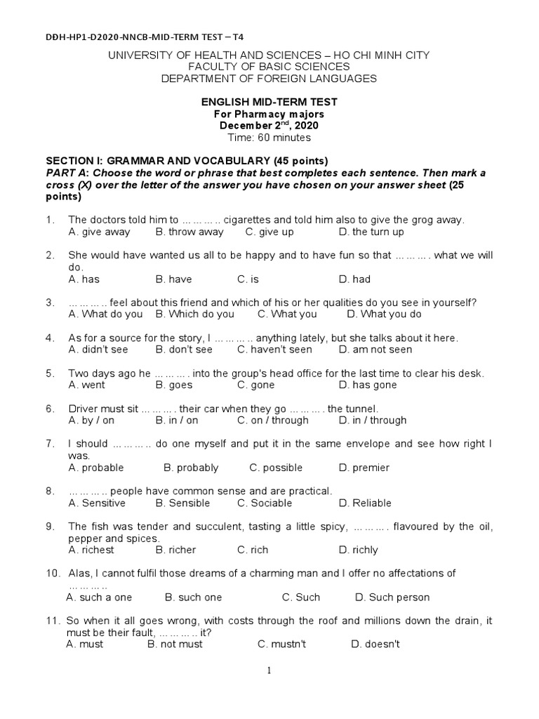 D HP1 Sample 1 | PDF | Pizza | Foods