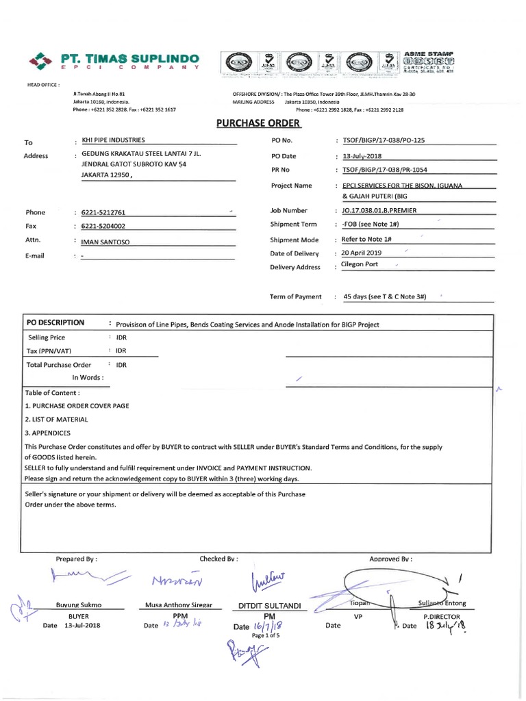 Purchase Order To Work Order - Planning Production | PDF | Concrete ...