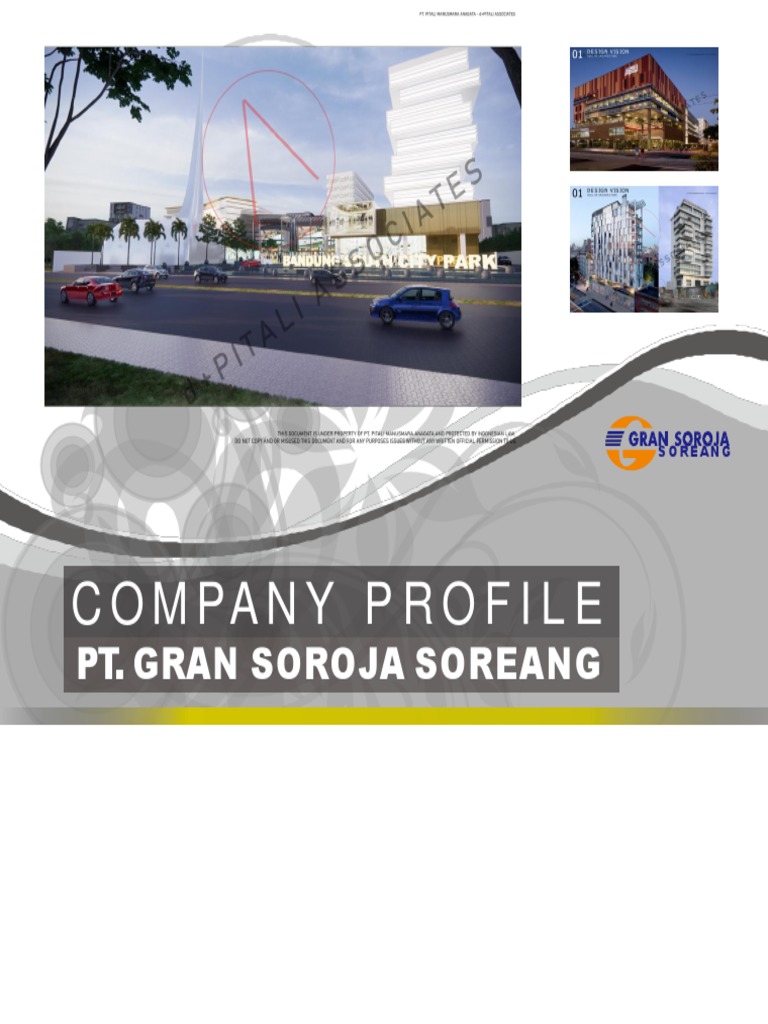 Profil Manajemen PT Gran Soroja Soreang | PDF | Bisnis