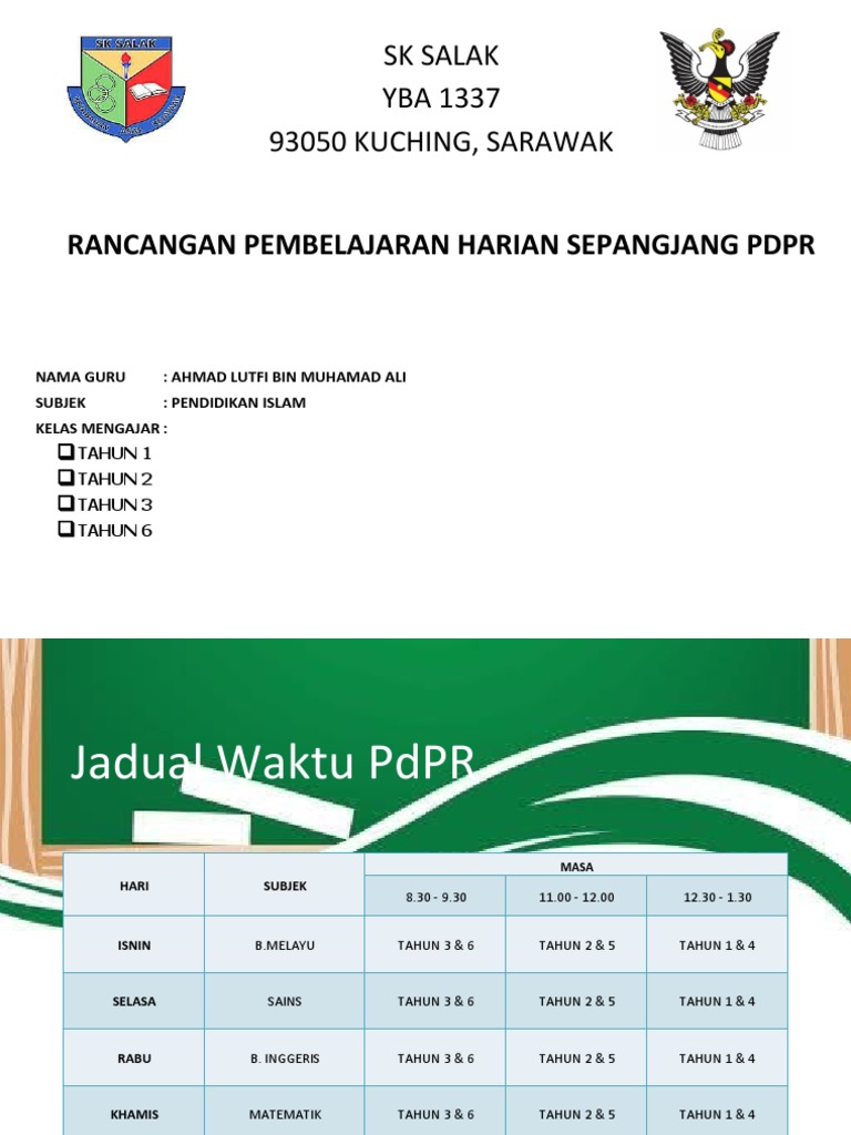 RPH PDPR | PDF