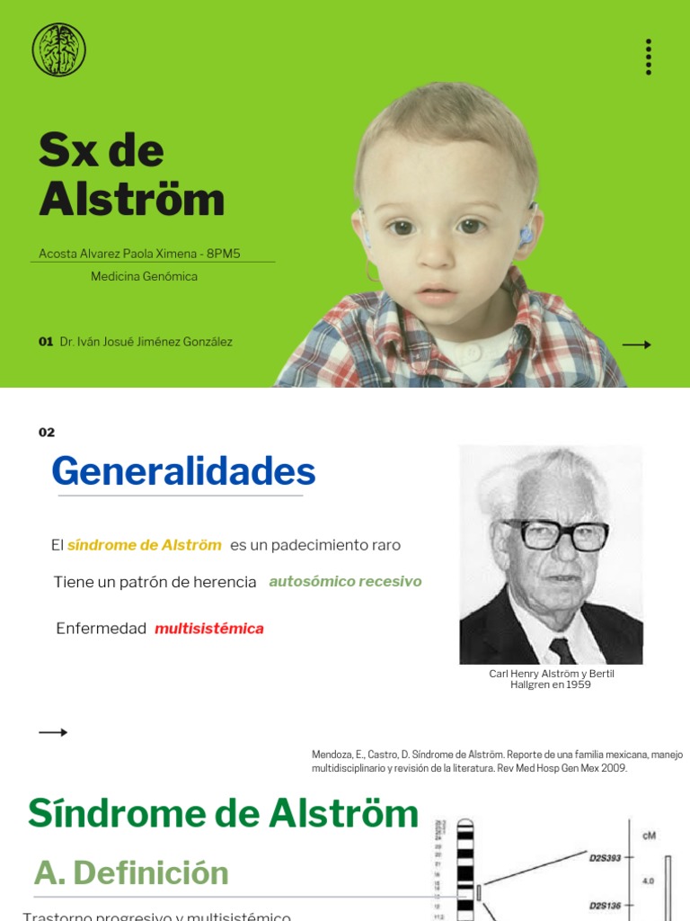 Síndrome de Alstrom | PDF | Gene | Obesidad