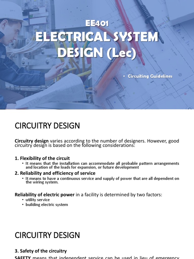 Electrical Circuit Design Guidelines | PDF | Ac Power Plugs And Sockets ...