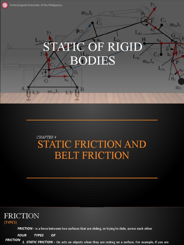 Static Friction and Applications | PDF | Friction | Force