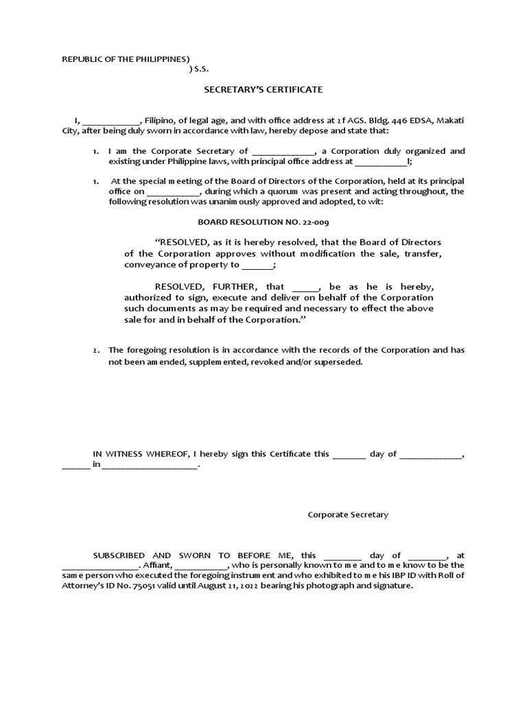 Board Resolution | PDF | Business | Finance & Money Management