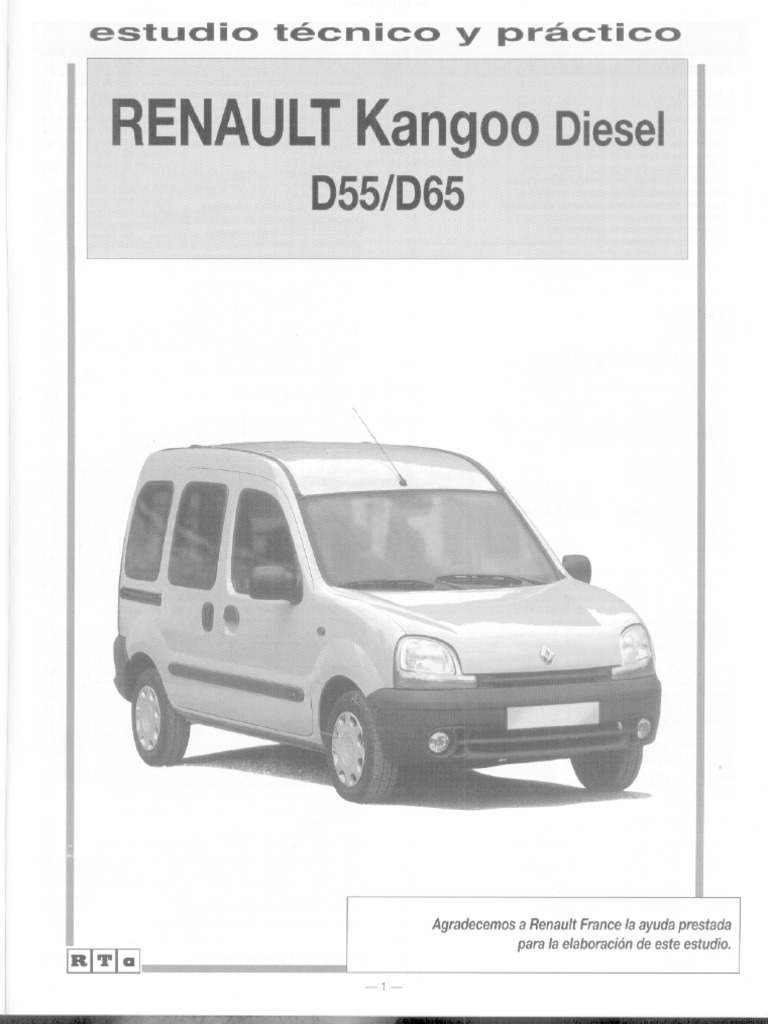 Renault Kangoo D55 - D65 Estudio Tecnico y Practico | PDF | Filosofía | Salud y bienestar
