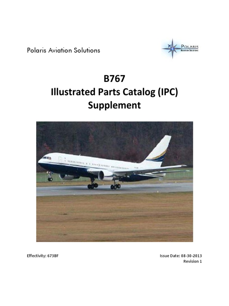 Polaris Aviation Solutions B767 Illustrated Parts Catalog (IPC) Supplement Revision 1 | PDF ...