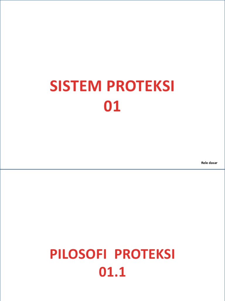 Sistem Proteksi | PDF | Komputer