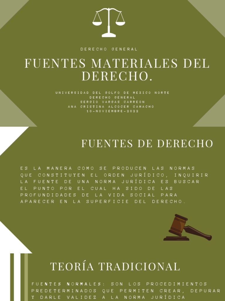 Fuentes Materiales Del Derecho | PDF | Caso de ley | Justicia